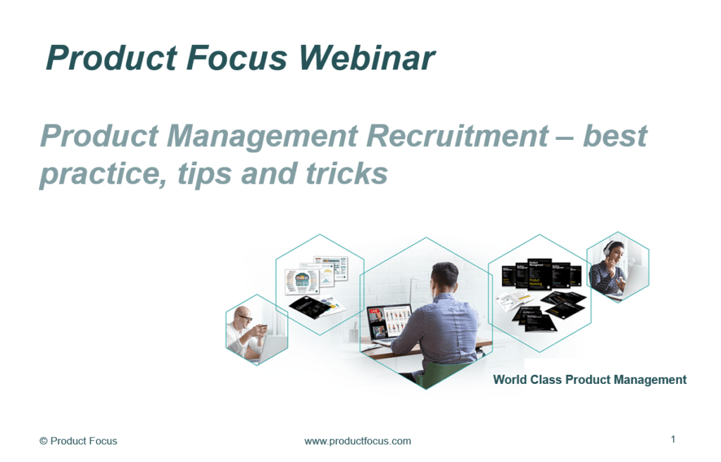 Product Management Recruitment Webinar